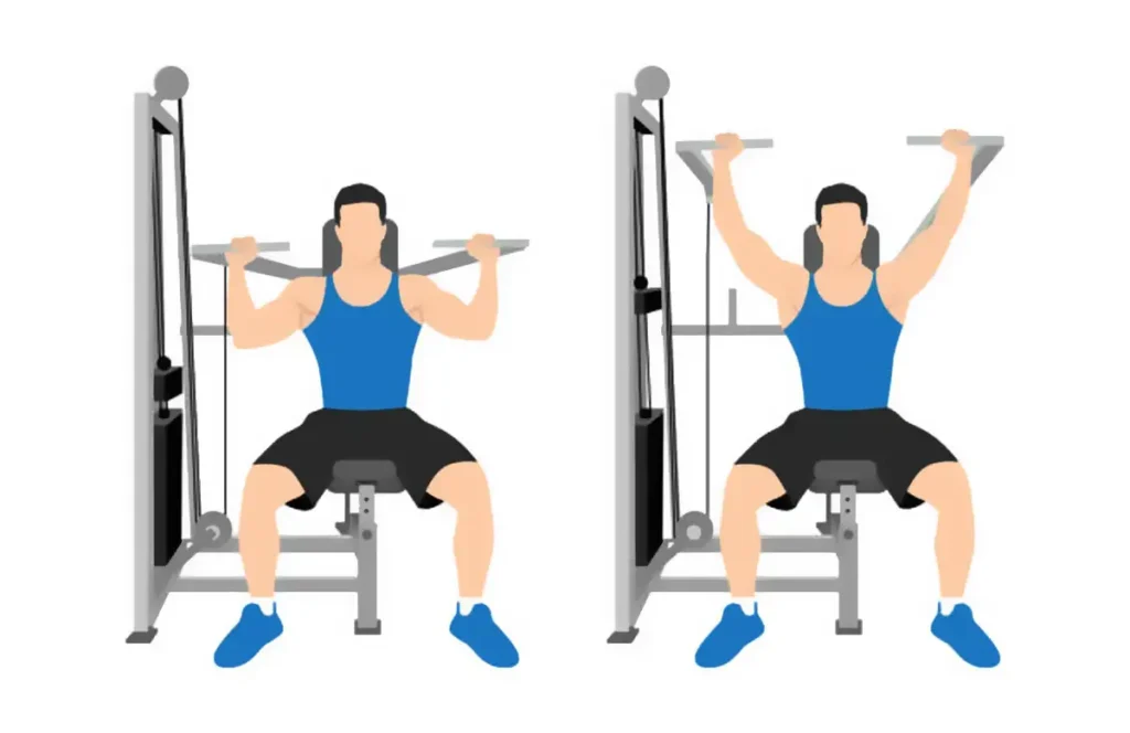 Εμπροσθολαίμιες πιέσεις ώμων σε smith - XNGym 2026