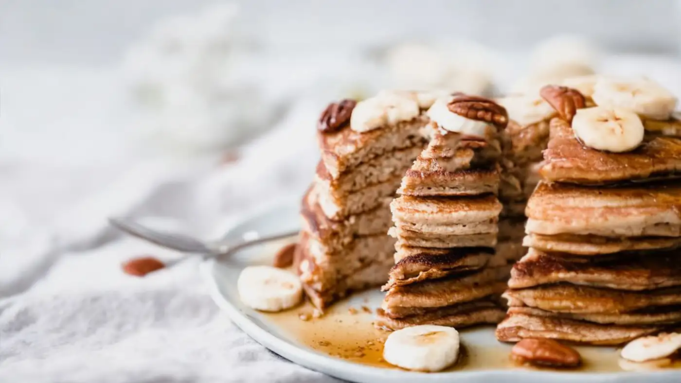 Υγιεινά pancakes με βρωμη 3 υλικα, φοβερή συνταγή